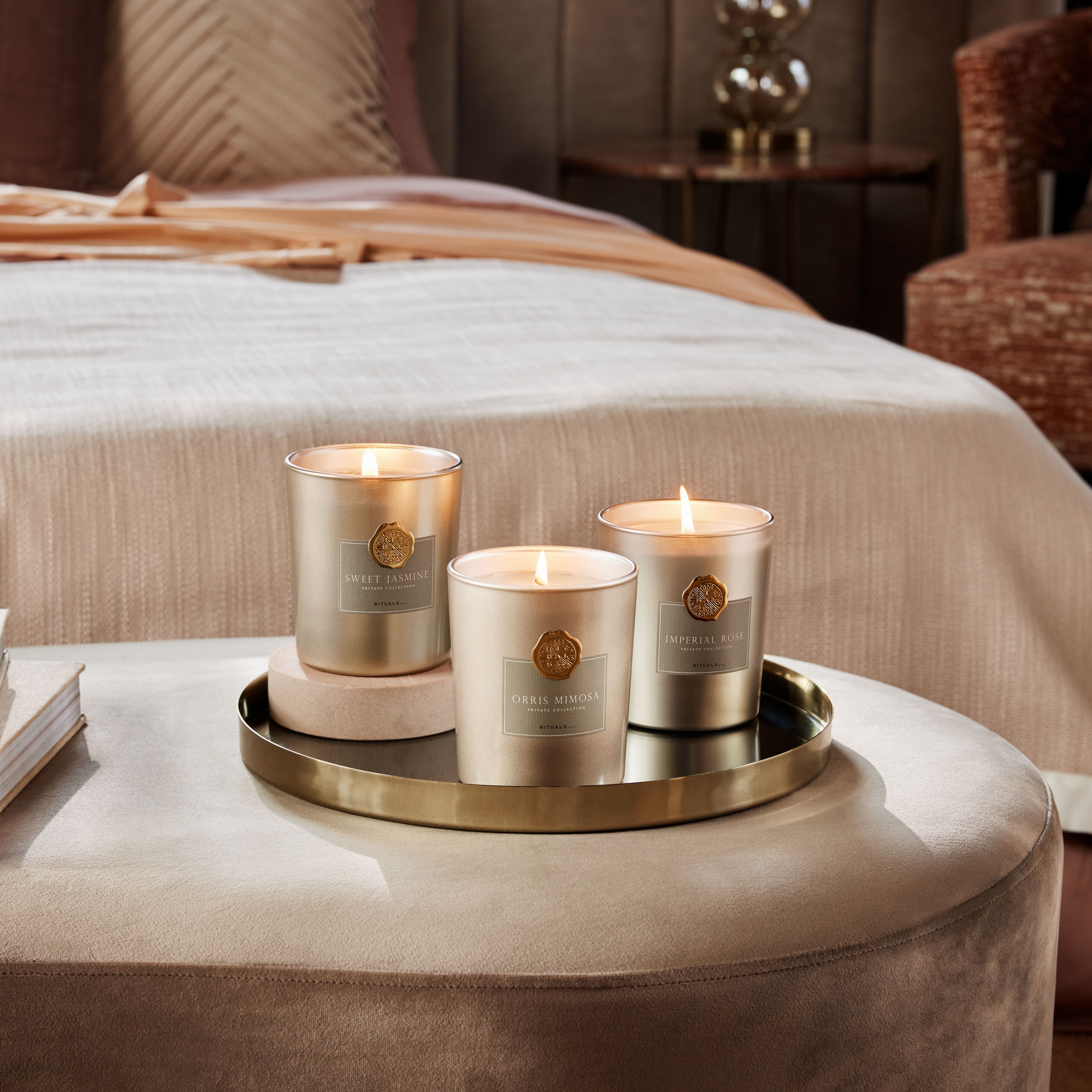 Private Collection Orris Mimosa Scented Candle - luksuzna mirisna ...
